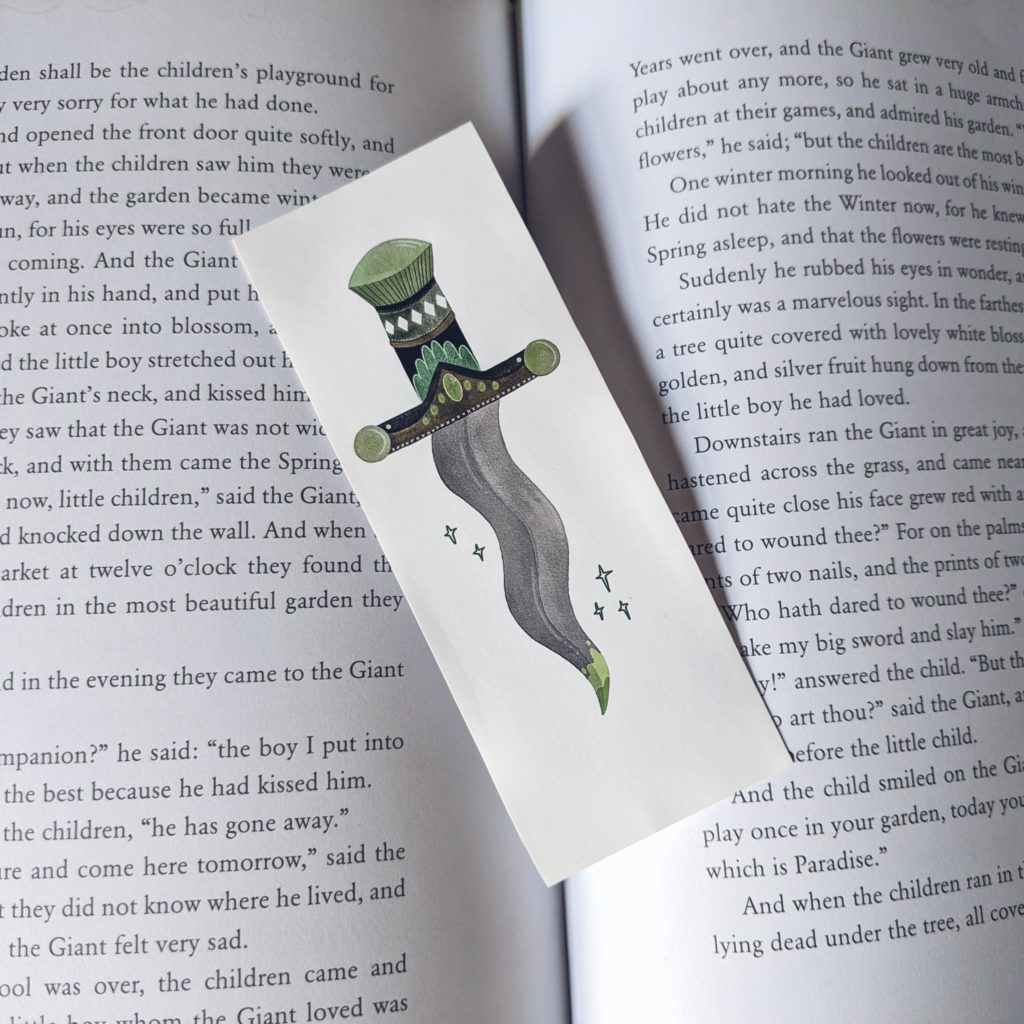 Knife Bookmark - A Cup of Cloudy