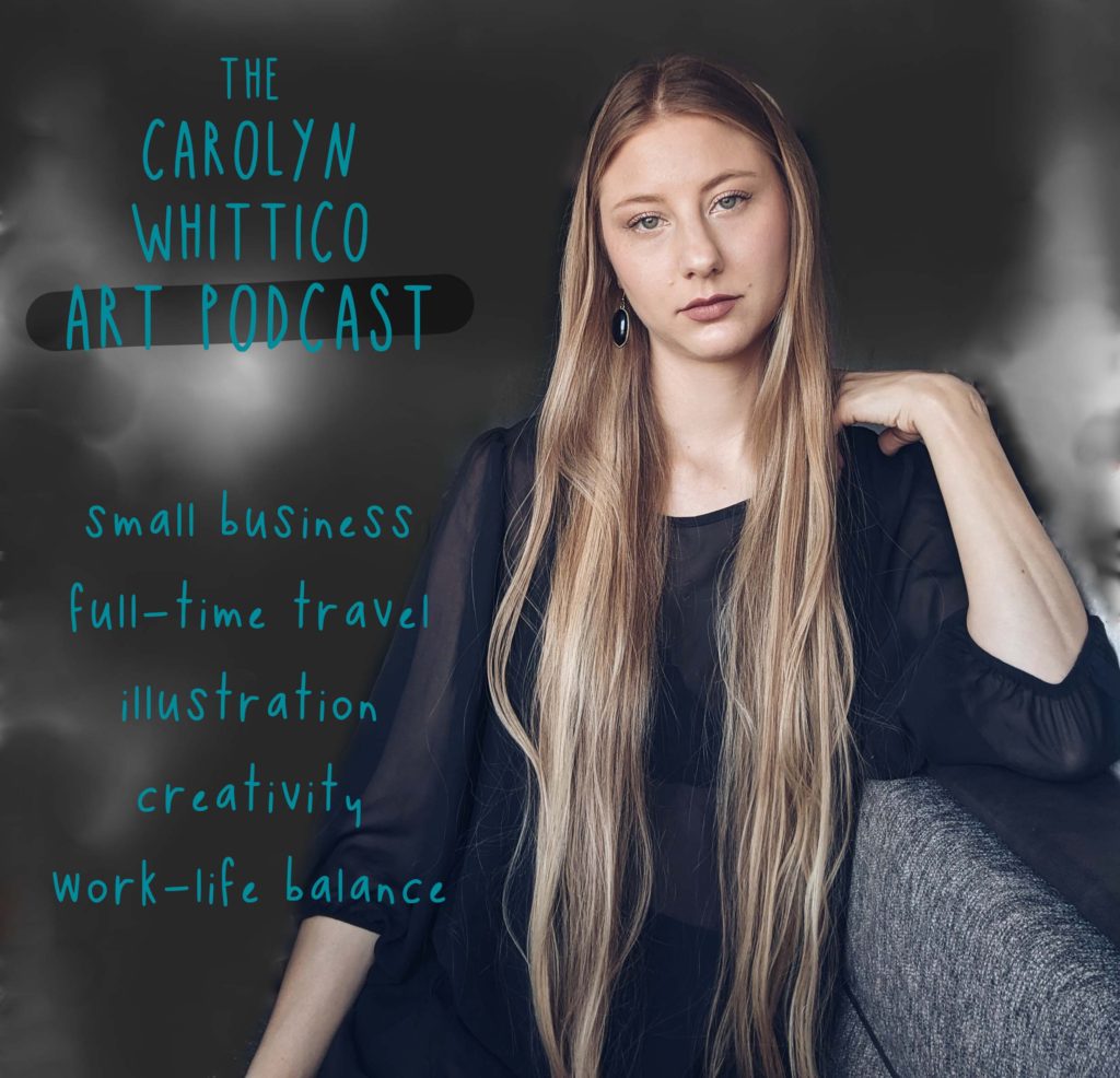 Carolyn Whittico Art Podcast - A Cup of Cloudy