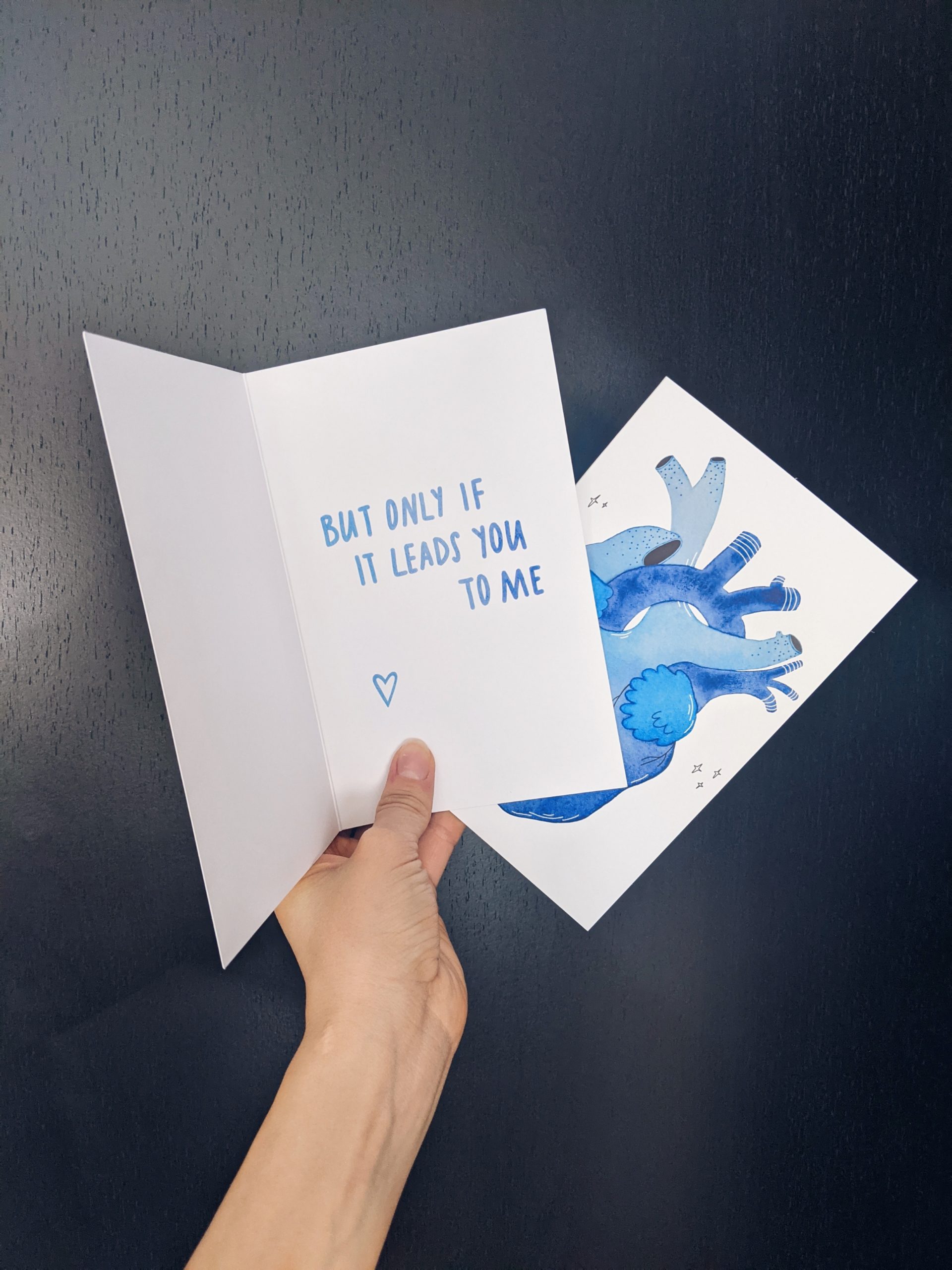 Follow Your Heart Valentine’s Day Card - A Cup of Cloudy