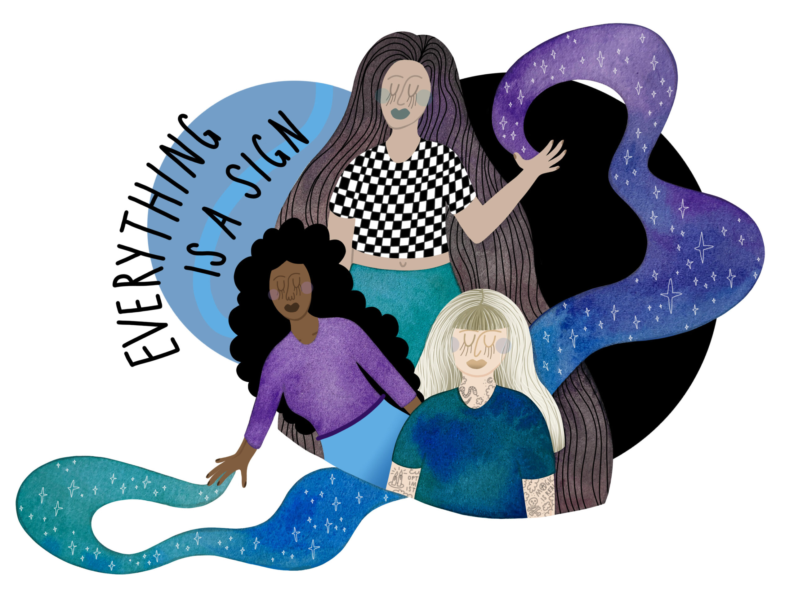 Everything is a sign print - A Cup of Cloudy