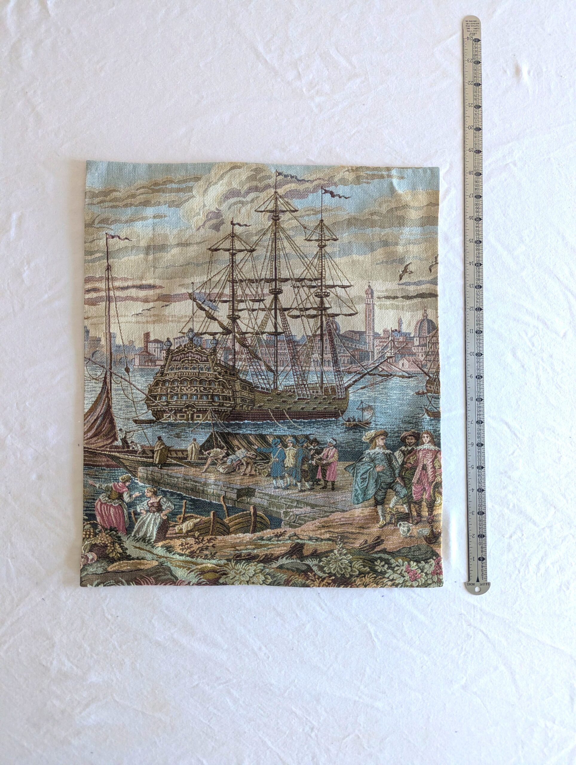 Galleon Ship tapestry - A Cup of Cloudy