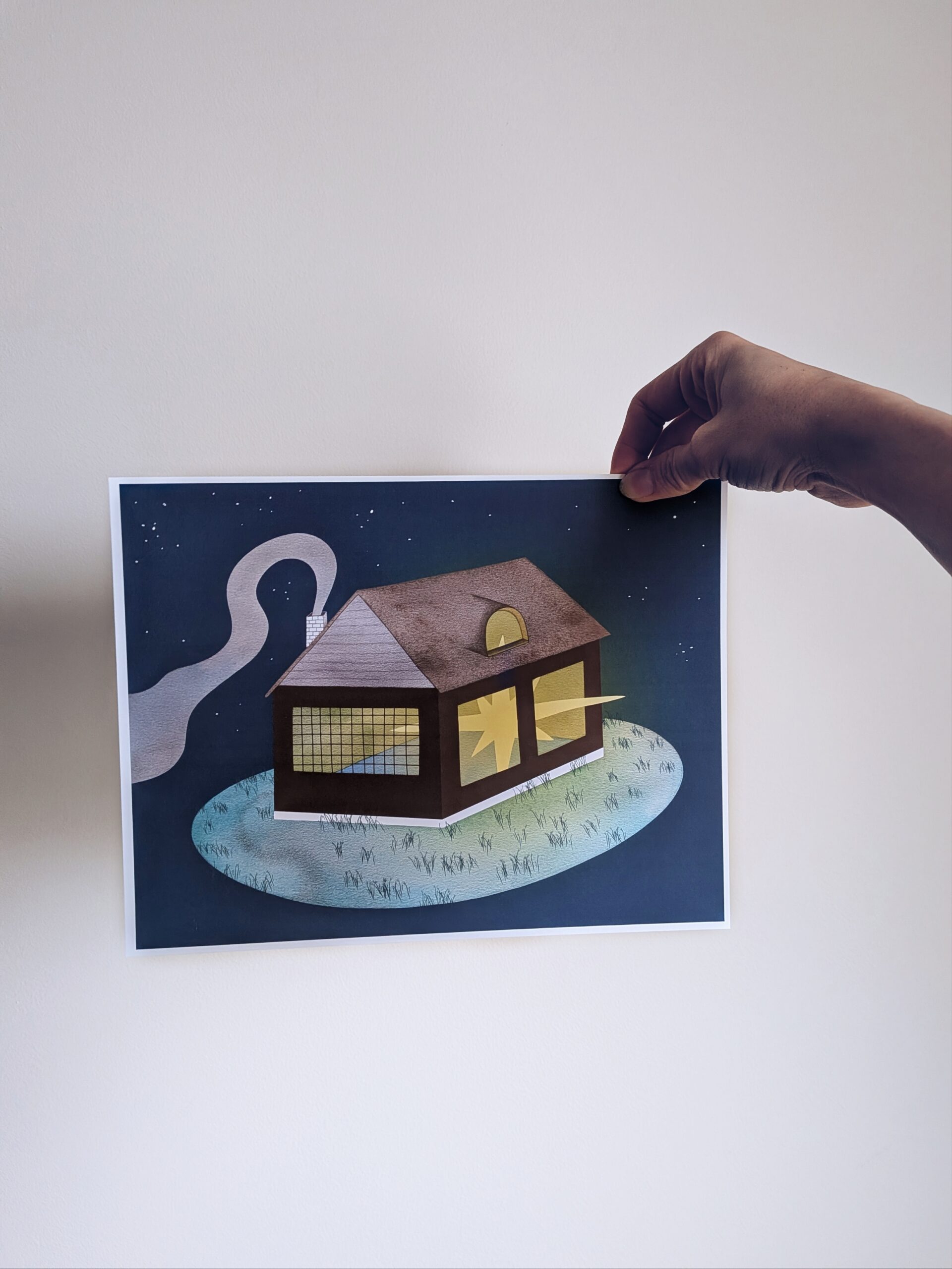 Star of the House Print - A Cup of Cloudy