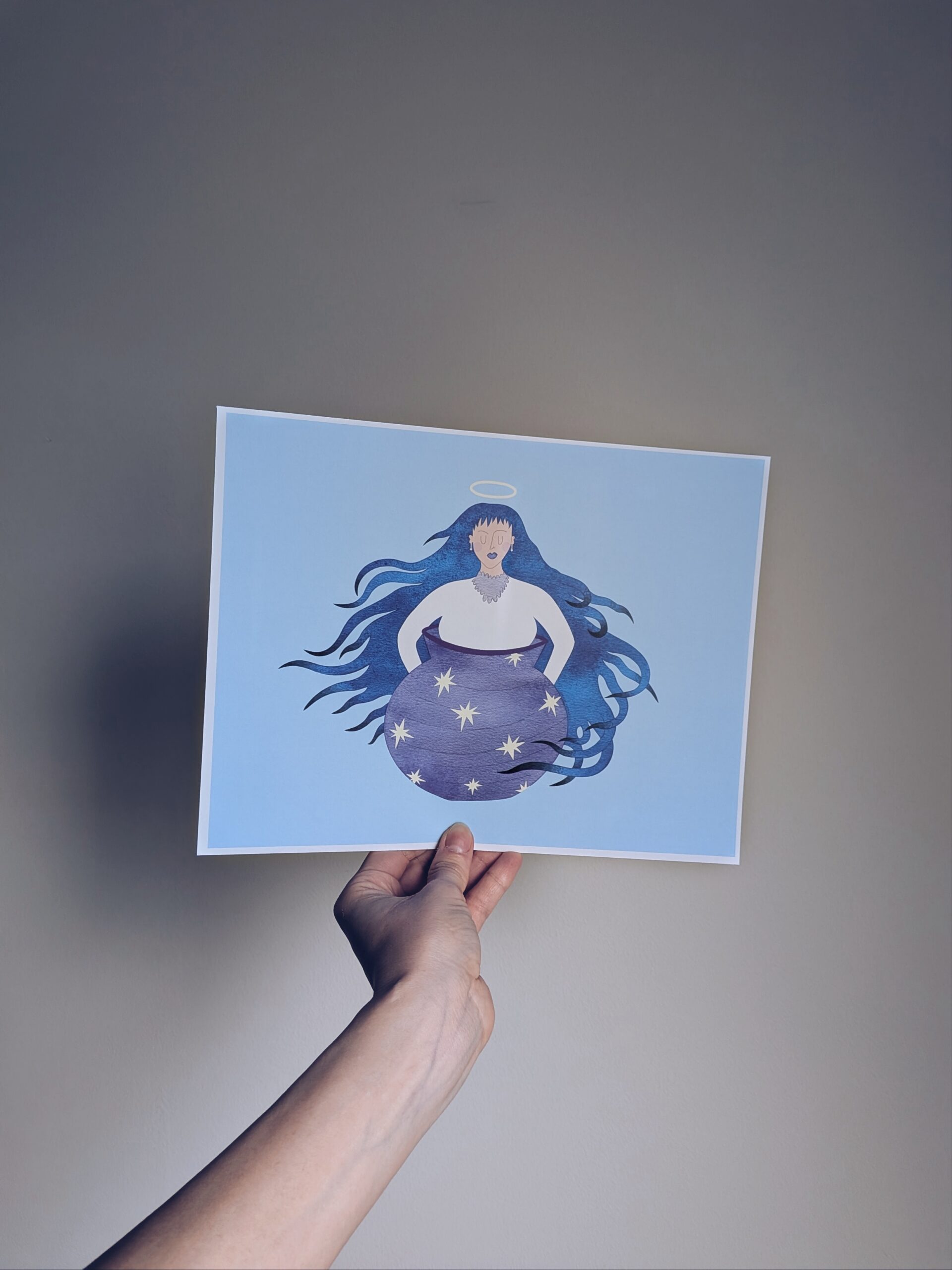 From Inside the Urn Print - A Cup of Cloudy